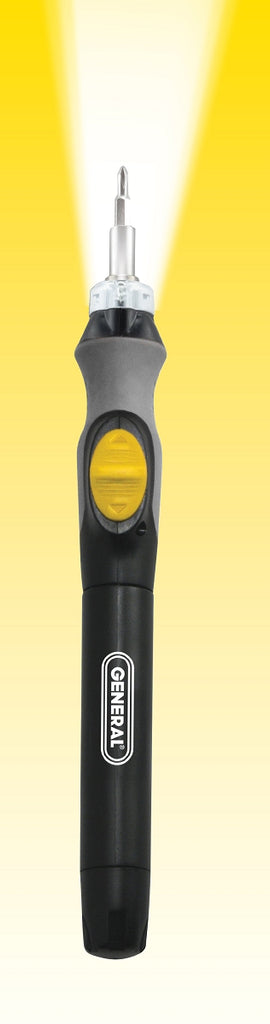 General Tools 502 Led Lighted Precision Screwdriver, Cordless — LIfe ...