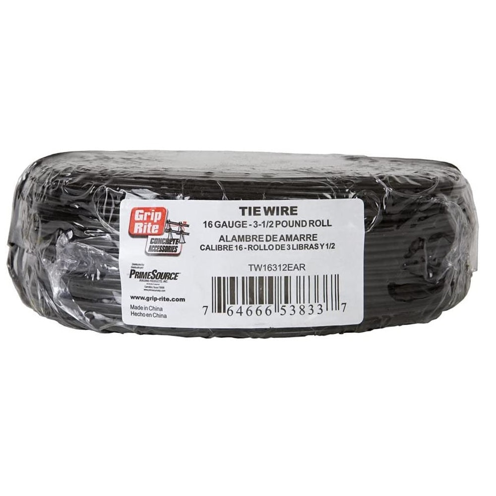 Grip-Rite TW16312EAR Tie Wire, Black, Metal — LIfe and Home