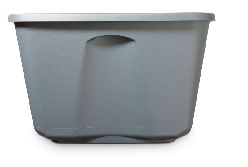 Storage Tote, Silver, Plastic, low price, best storage & organizer bins ...
