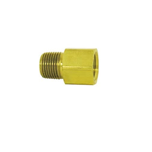 Brass Pipe Thread Adapter, 1/4", shop plumbing materials & goods at low ...