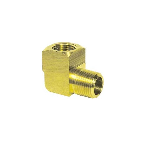 Brass Pipe Thread Tall Street Elbow, 3/8", low price, best plumbing ...