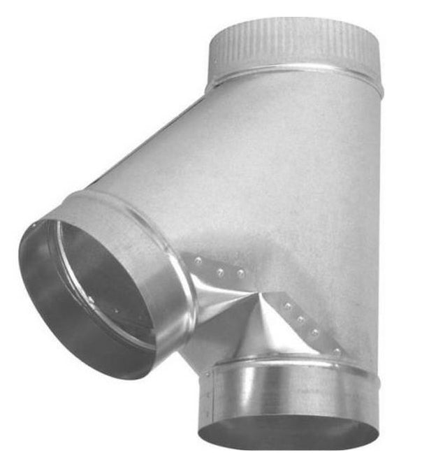 Galvanized Duct Wye, 4" x 4" x 4" on sale, heat & cooling hardware ...