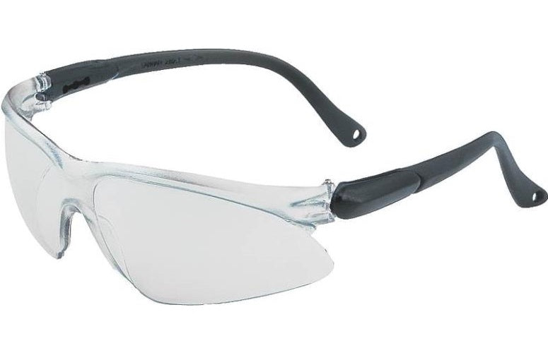 Jackson Safety Visio V20 Safety Glass, Black Plastic Frame — LIfe and Home
