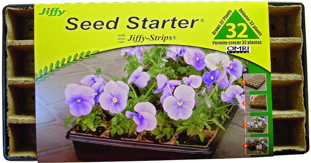 Jiffy Strips 'N Tray 32-Plant Seed Starter on sale, lawn & plant insect ...