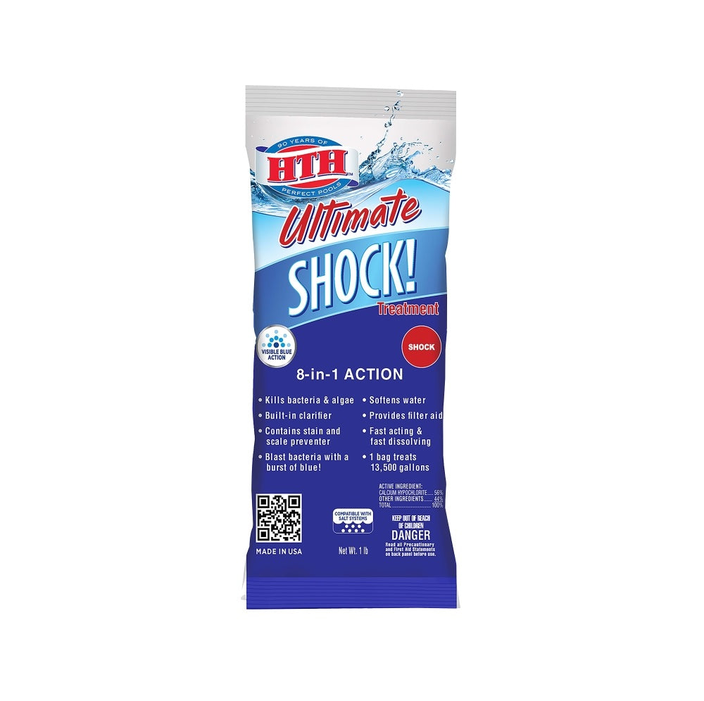 HTH 52039 Ultimate Shock Treatment Powder, 1 lb — LIfe and Home
