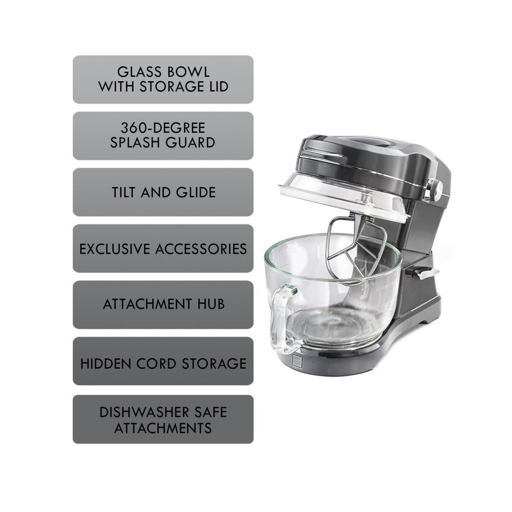 Kenmore KKEOVSMG Elite Ovation Stand Mixer, 5 Qt, 500 Watts — LIfe and Home