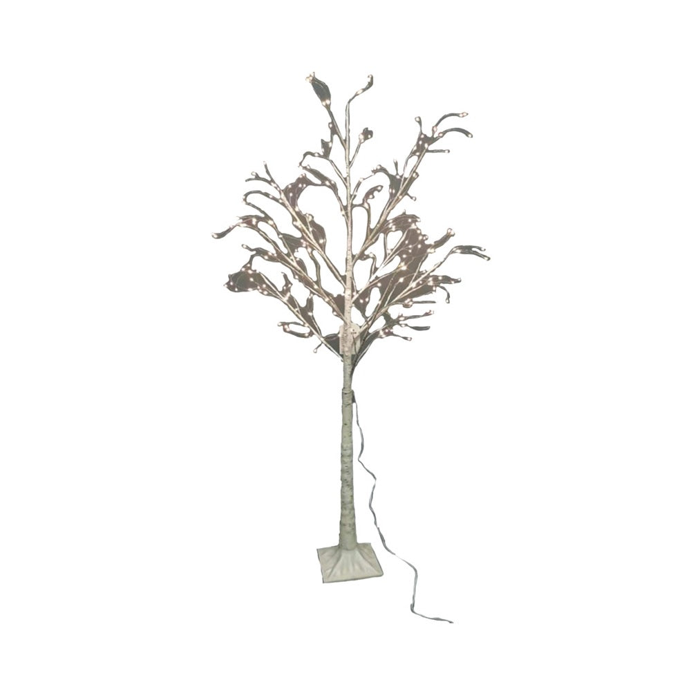 Santas Forest 36637 Birch Twig Tree With Flashbulb, 6 ft — LIfe and Home
