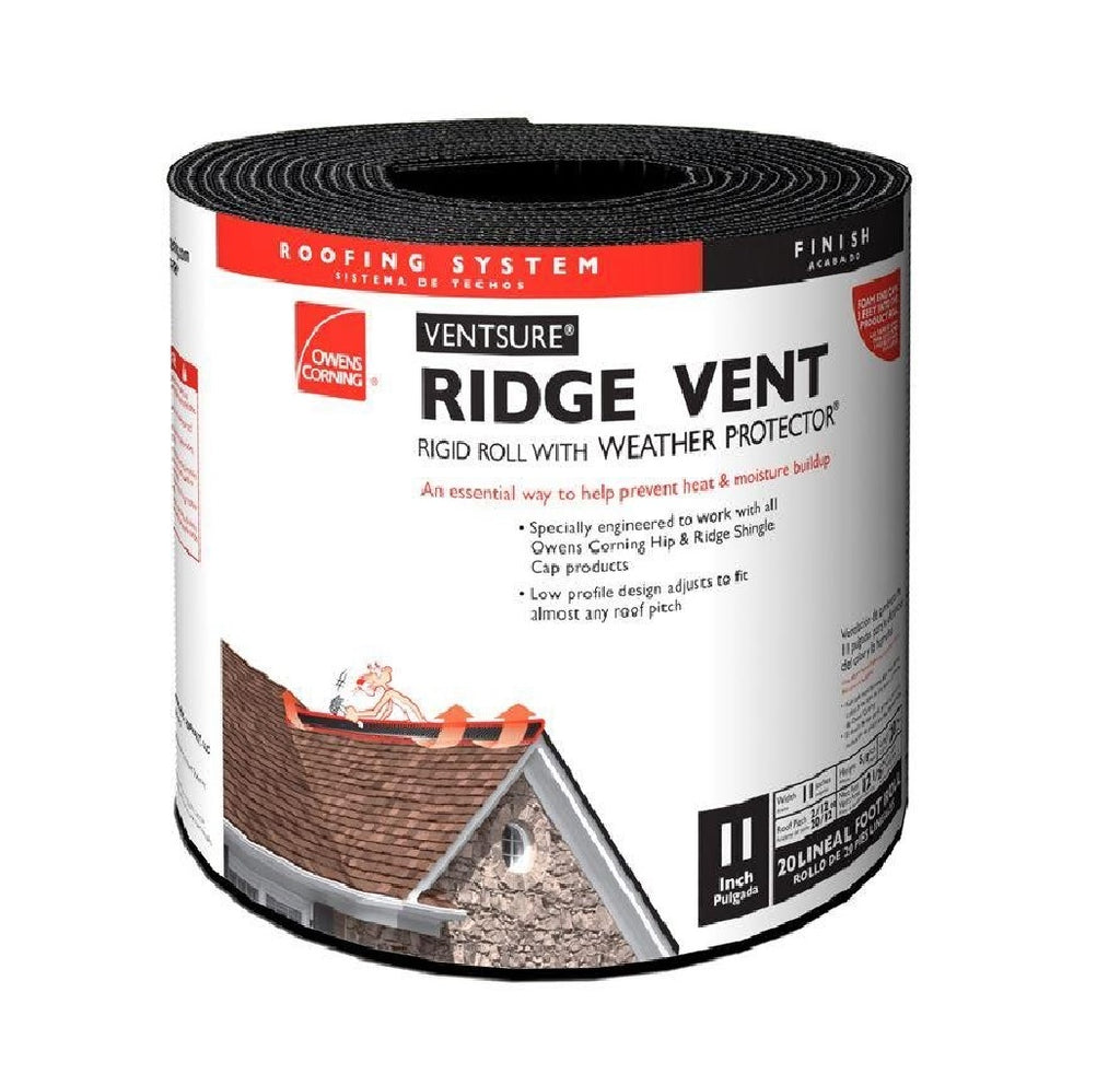 Owens Corning OCVSRR Ventsure Continuous Unfiltered Ridge Vent — LIfe ...