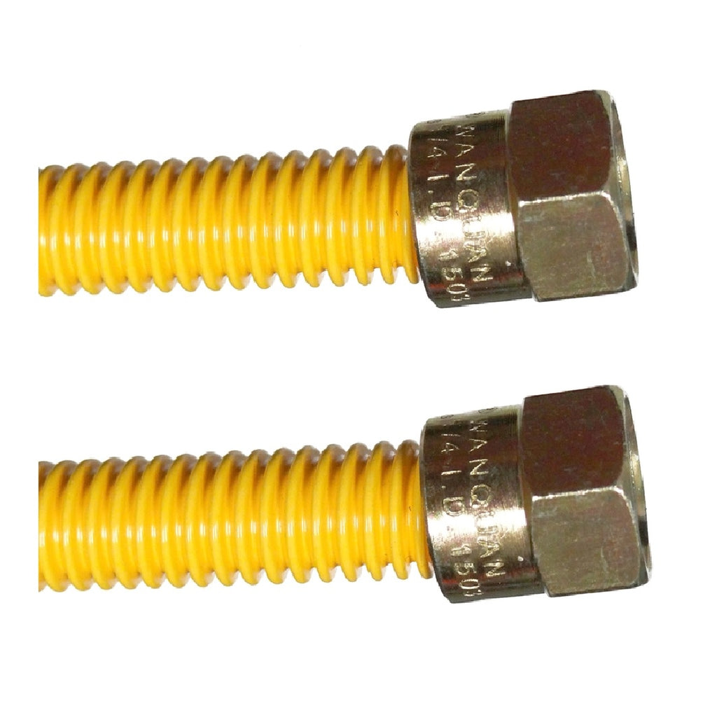 JMF P0671709097214 Fine Flare Gas Connector, 70 Inch — Life and Home