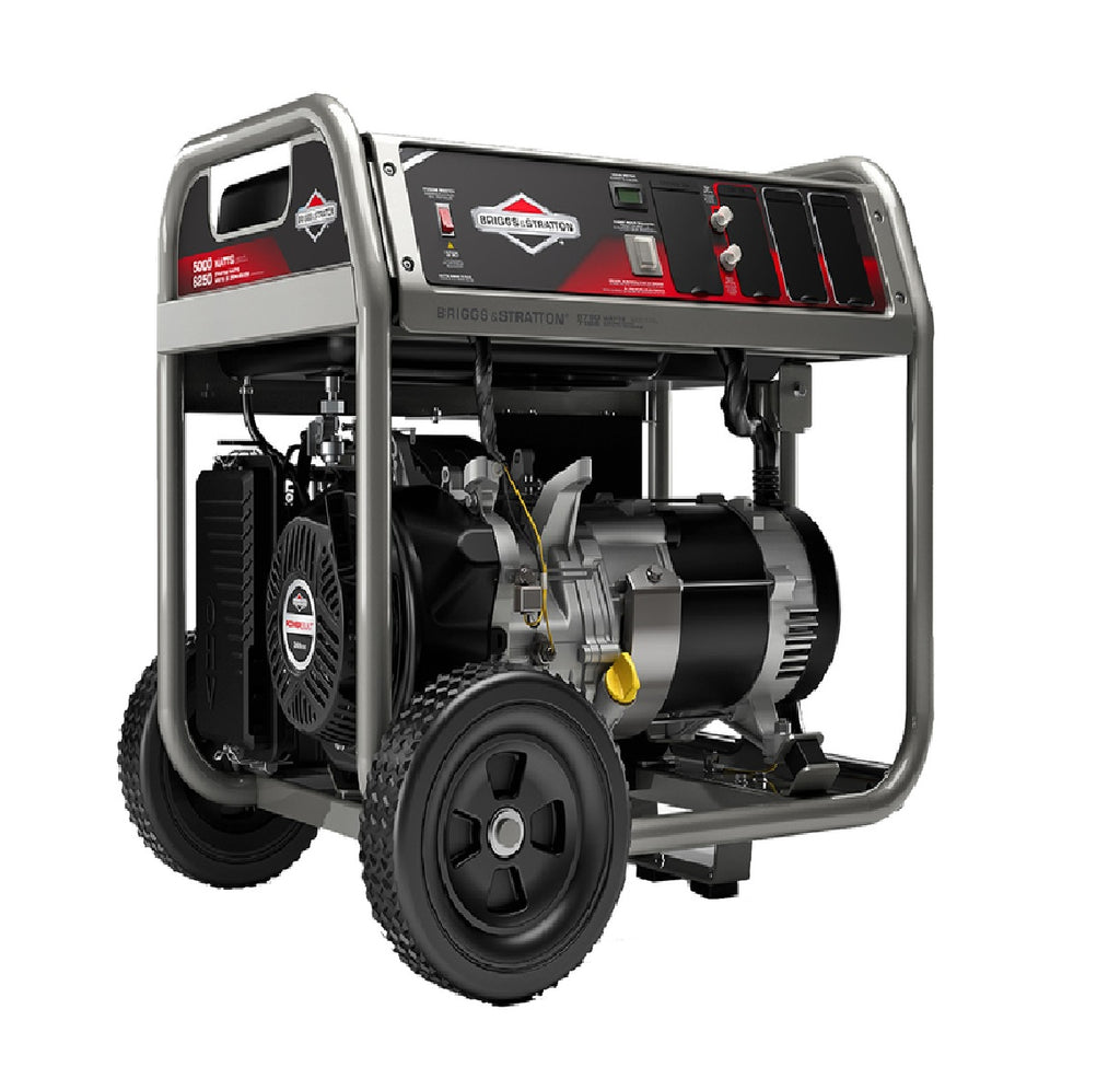 Briggs & Stratton 030744 PowerSmart Gasoline Portable Generator, 5500 ...