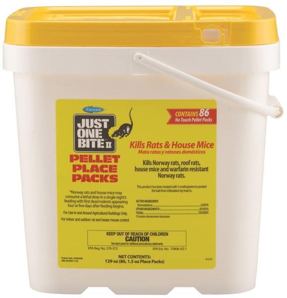 Just One Bite Just One Bite Rat/Mouse Killer, Pellet Pack on sale ...