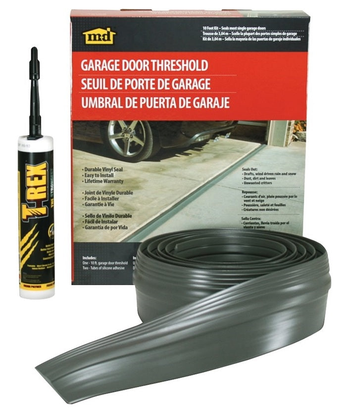 M-D Building Garage Door Threshold Kit, Durable Vinyl, low price, home ...