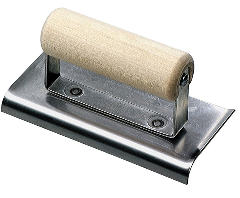 Marshalltown 13950 Stainless Steel Curved End Edger, 6" x 3" — LIfe and ...