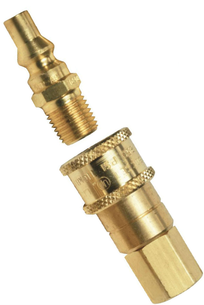 Propane or Natural Gas Quick Connector, shop heat & cooling hardware ...