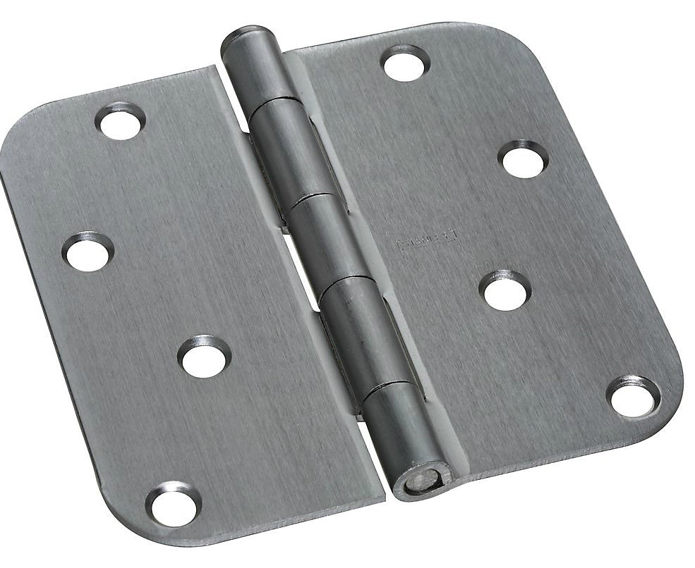 Full Mortise Round Corner Door Hinge, Satin Chrome, low price, best ...