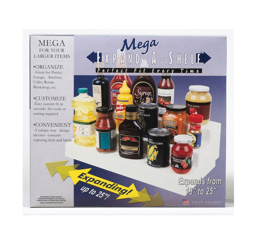 Extra Deep Expand-A-Shelf, 11-/12" on sale, small & large storage items ...