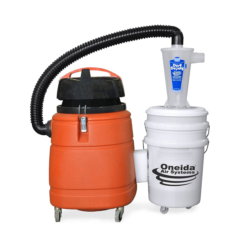 Oneida Air Systems AXD000004 Dust Deputy Deluxe, 5 Gallon — LIfe and Home