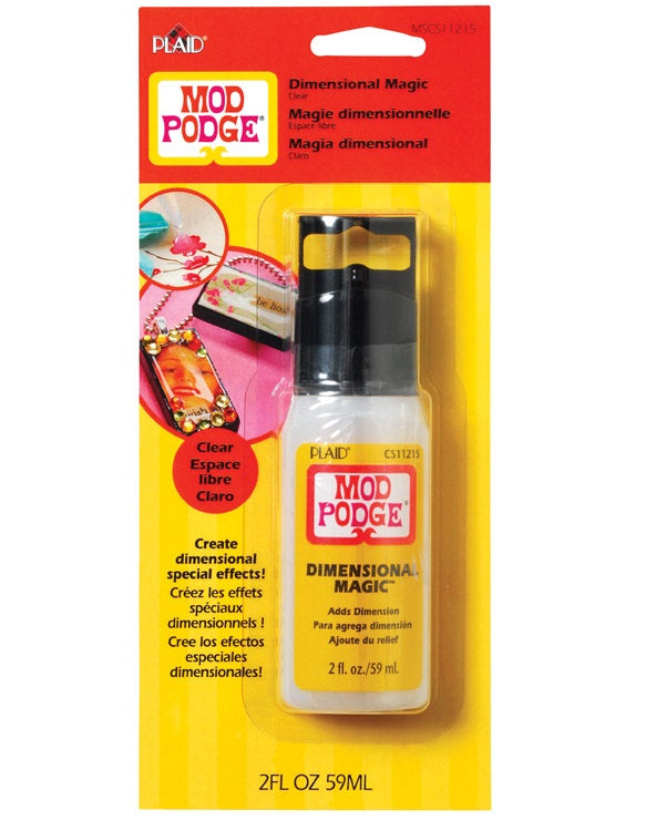 Plaid Mod Podge Dimensional Magic Glue, shop painting goods & supplies ...
