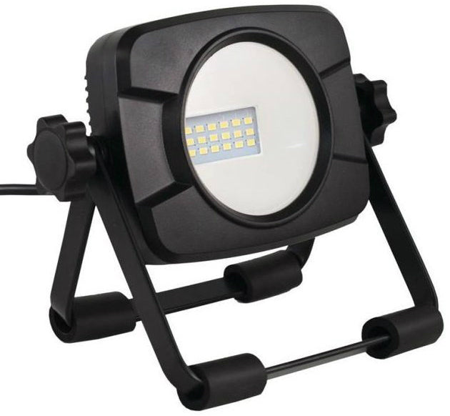 LED Work Light With Stand, Black, shop industrial electrical goods at ...