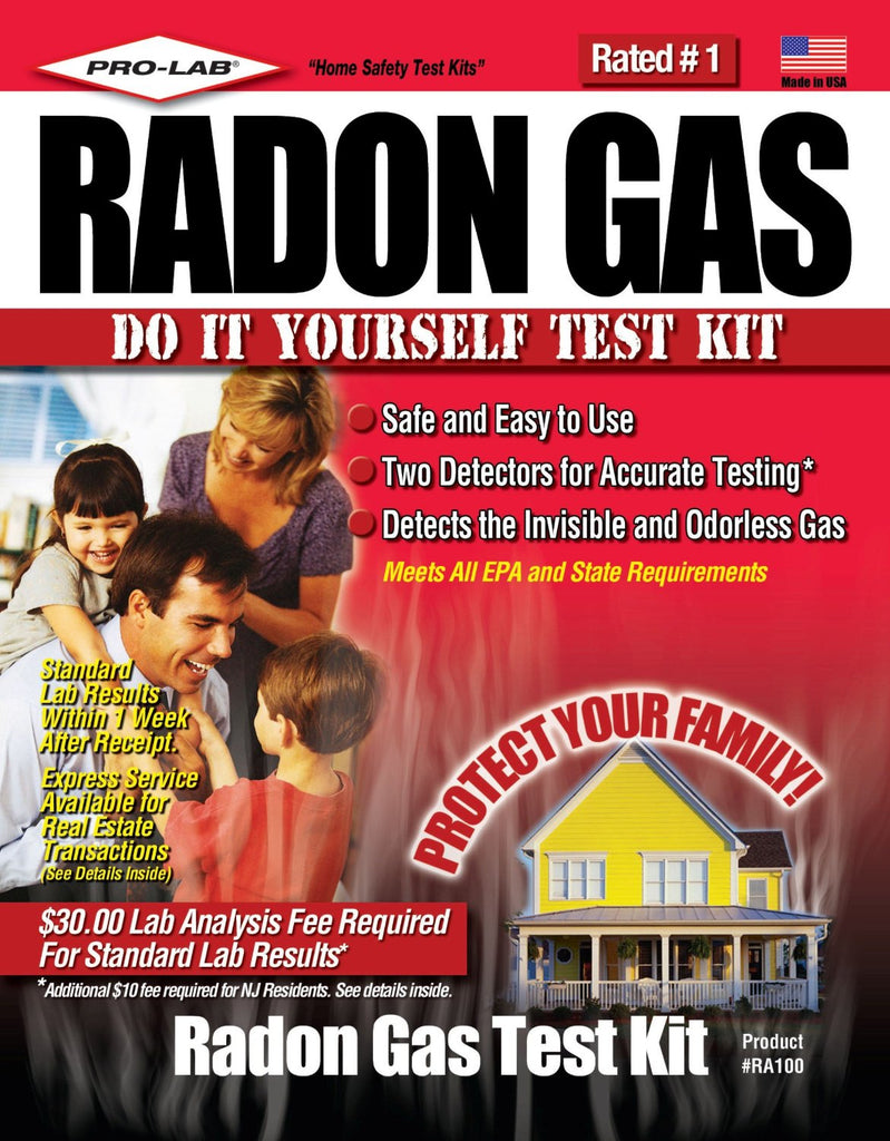Radon Gas Do it Yourself Test Kit, shop electrical parts & tool kits at ...