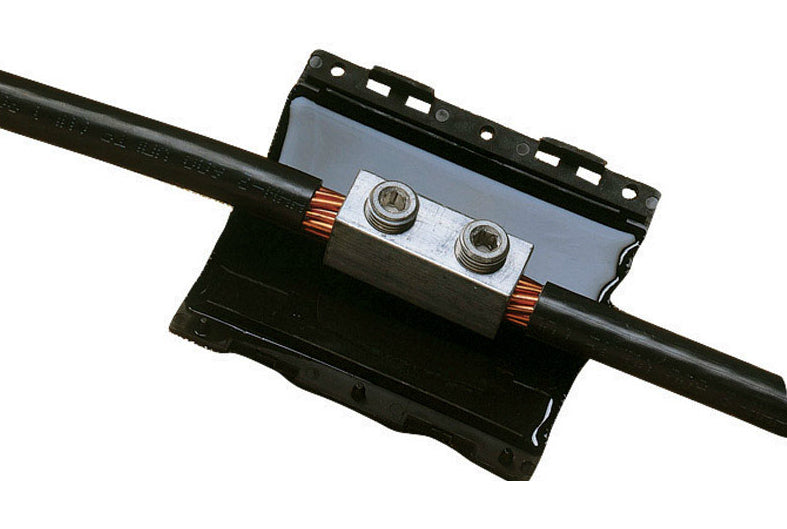 Raychem CPGI-GILS-4/0 Water-Reistant Gel In-Line Splice Kit, Black