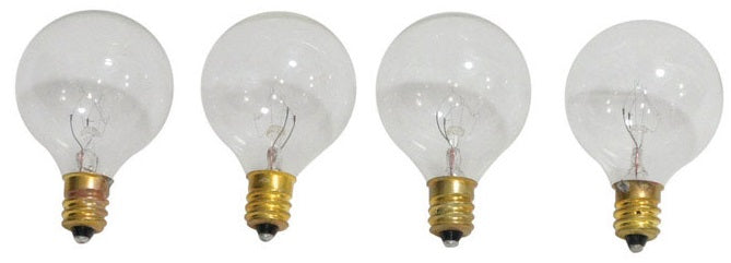 G40 Replacement Globe Bulbs, 5 Watt, shop lamp supplies at low price ...