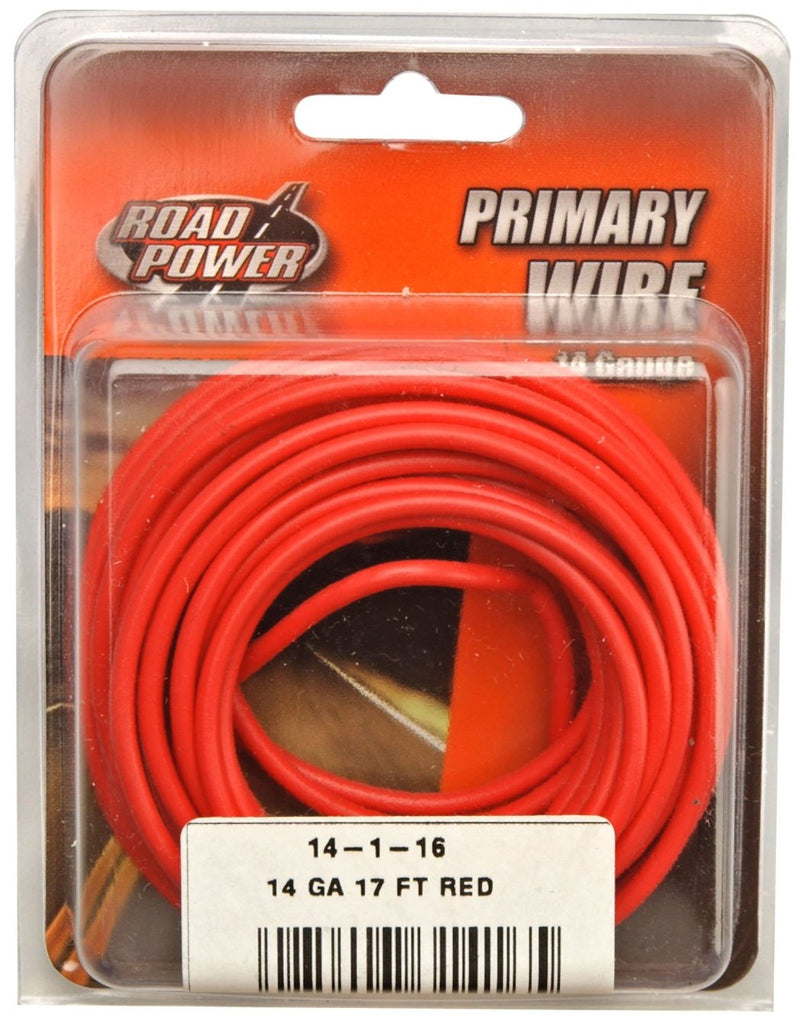 Primary Electrical Wire, 14 Gauge, 17', low price, automotive ...