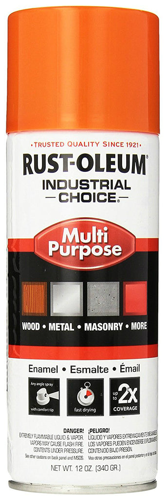 Multi-Purpose Enamel Spray Paint, Safety Orange, low price, painting ...