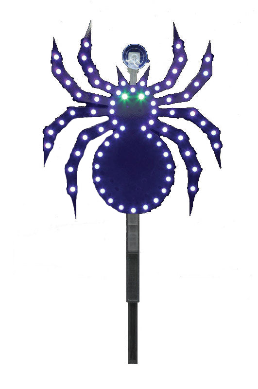 Halloween LED Spider Stake, 12", low price, best holiday products store ...
