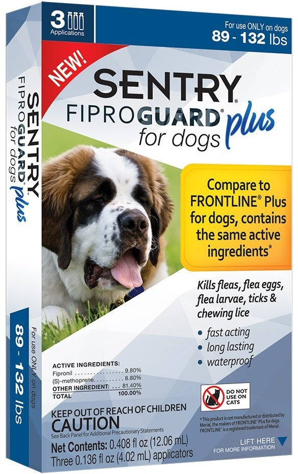 Fiproguard Plus for Dogs & Puppies Topical Flea & Tick Treatment, shop ...