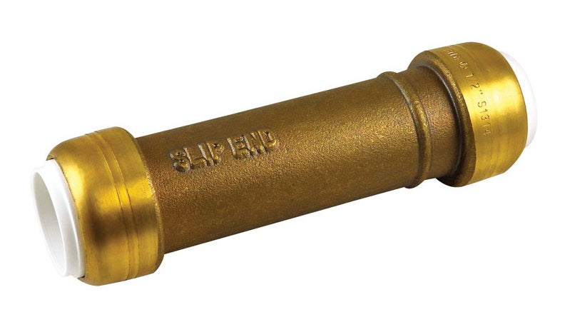 Brass Slip Repair Coupling, shop plumbing supplies & tools at low price ...