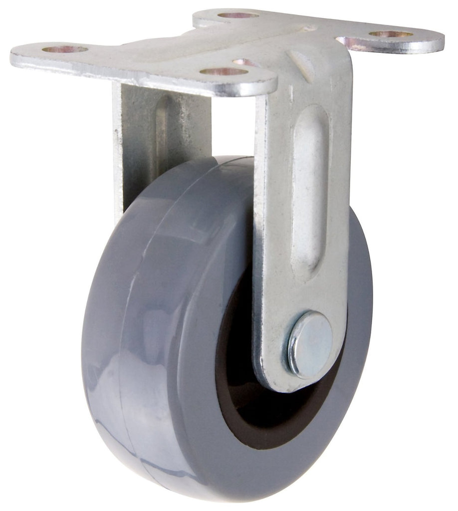 Caster Wheel with Plate, Gray, low price, building hardware materials ...