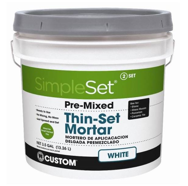 SimpleSet Pre-Mixed Ceramic Tile Thin-Set Mortar on sale, painting ...