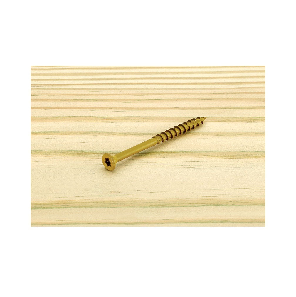 Deckfast Epoxy Screws, #9 x 2-1/2”, Tan, low price, best construction ...