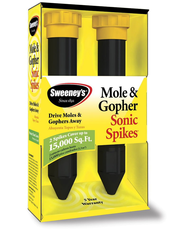 Mole & Gopher Sonic Spikes, low price, best pest control items store ...