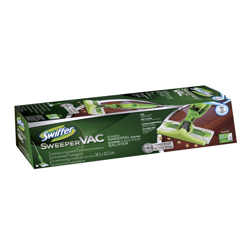 Swiffer 04815 SweeperVac Rechargeable Cordless Vacuum Starter Kit ...