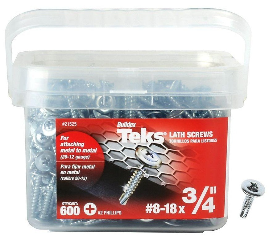 Lath Drill Point Screw, #8-18 x 3/4, shop home hardware tools at low ...