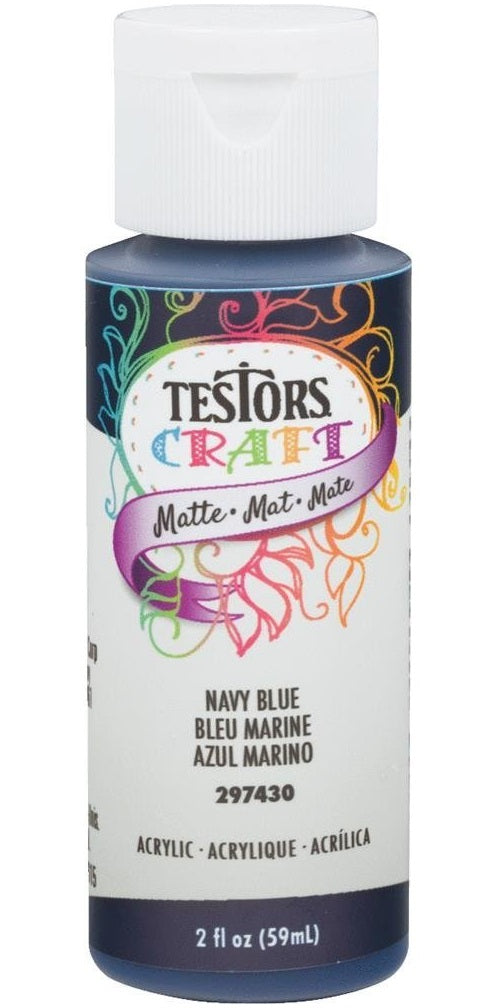 s Acrylic Matte Craft Paint, Navy Blue, low price, best bulk sports ...