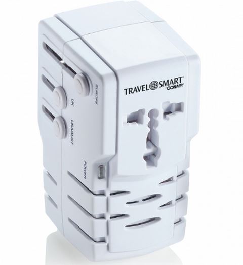 Travel Smart TS253ADN Converter/Adapter Combo With Surge Protection ...