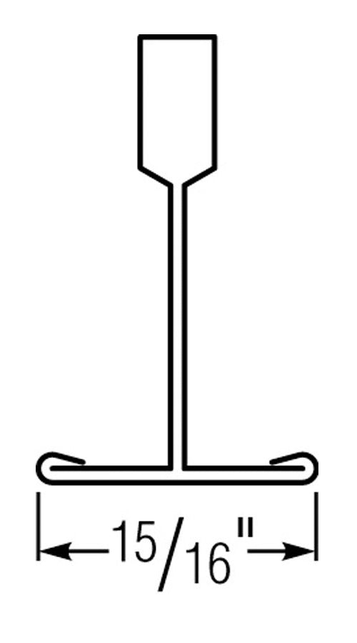 USG Donn Offset Double Web Cross Tee, Galvanized Steel, shop building ...